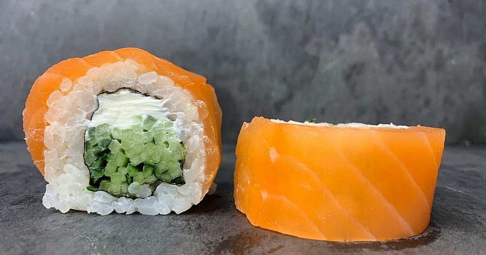 Rollos de Philadelphia Sushi-Sami